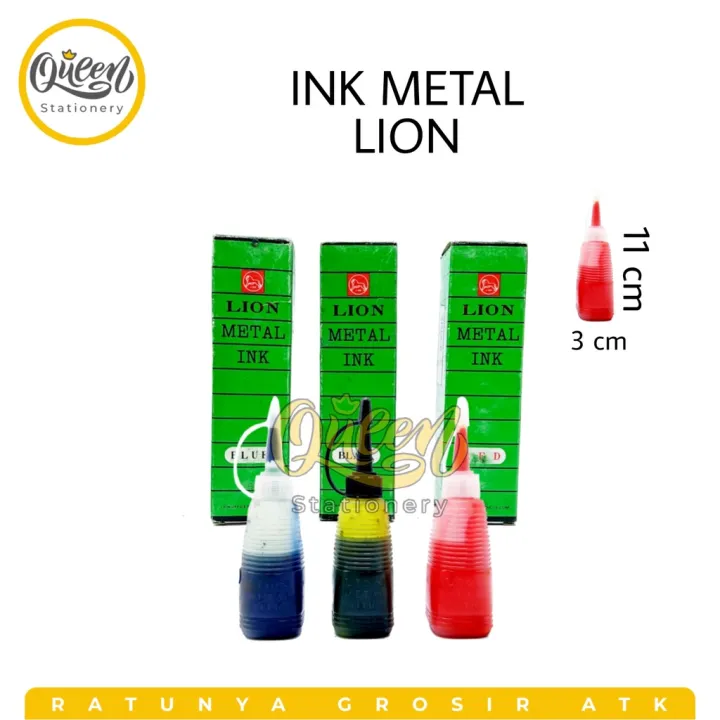 1 PCS INK METAL LION / TINTA STEMPEL NUMERATOR / REFILL NUMERATOR ...