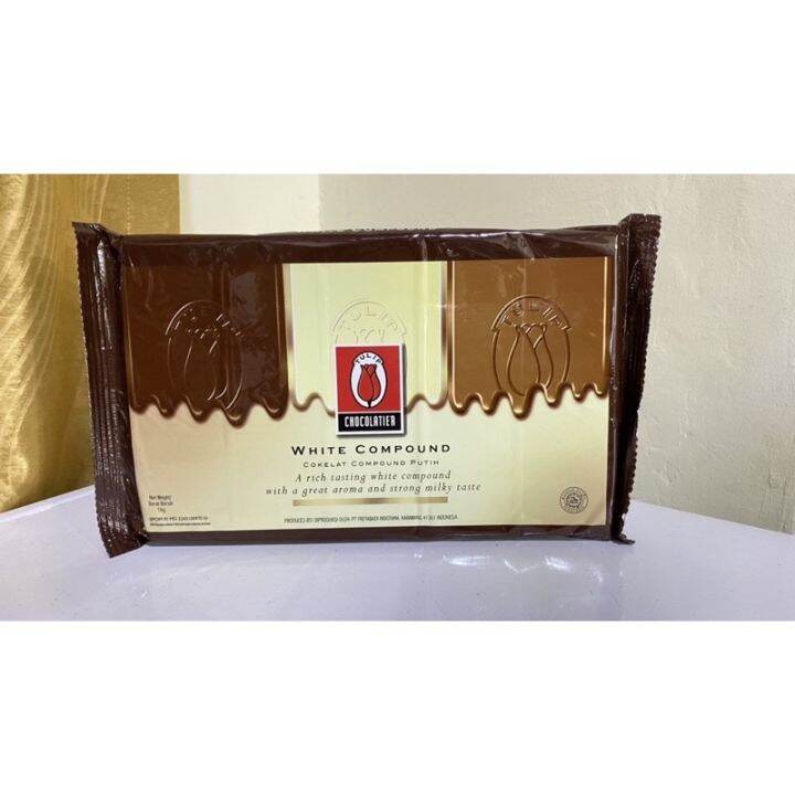 Tulip White Chocolate Compound 1kg Cokelat Compound Putih | Lazada ...
