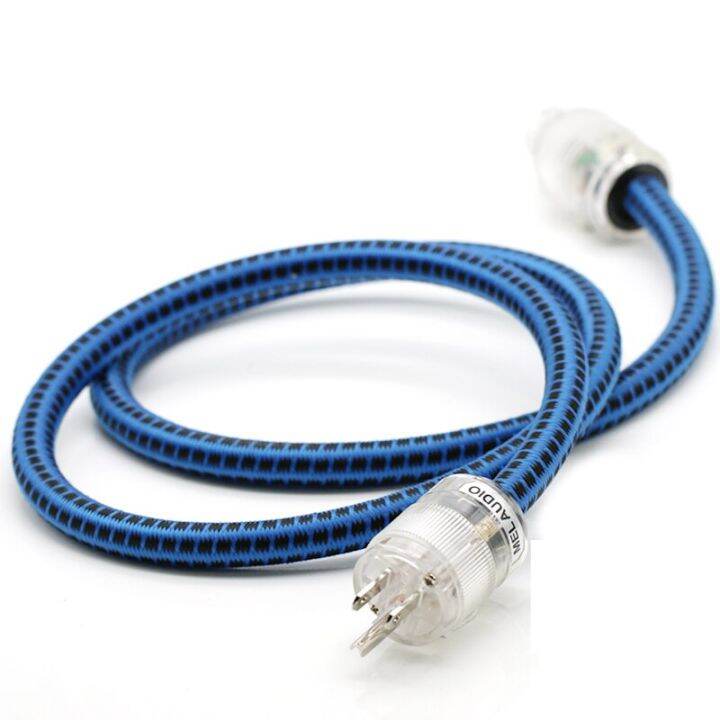 Hifi US Power Plug IEC Connector AC Power Cord Hifi Audio OFC Copper ...