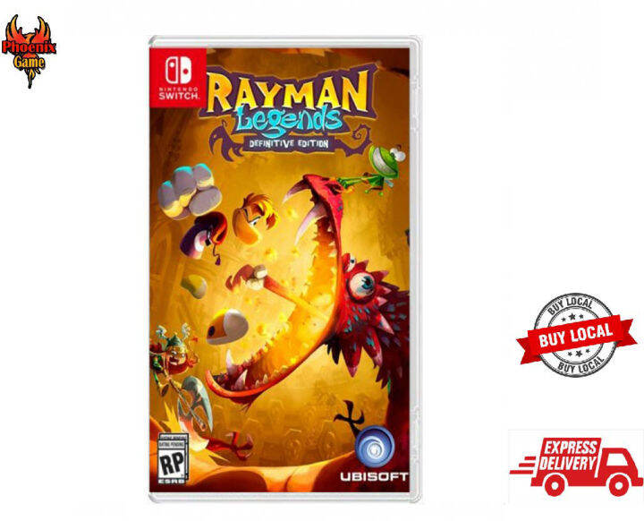 Nintendo Switch Rayman Legend Definitive Edition (Brand New/Original ...