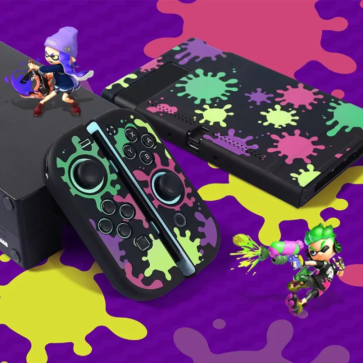 Splatoon Nintendo Switch Protective Shell PC Hard Cover Shell NS Split ...