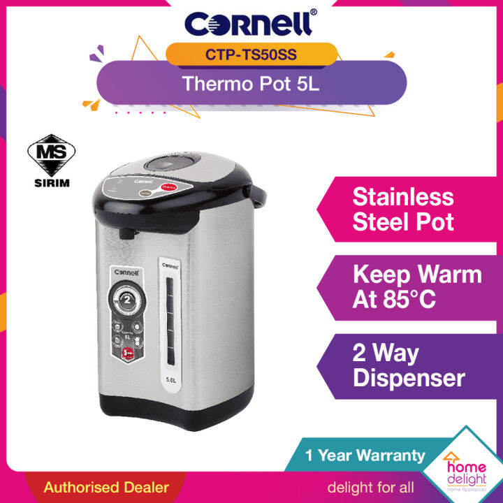 Cornell Thermo Pot 5L | Lazada