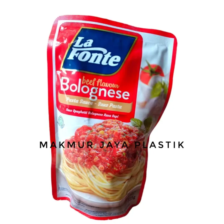 LA FONTE SAOS PASTA BOLONESE SPAGETTI / SAUS PASTA BEEF INSTAN | Lazada ...