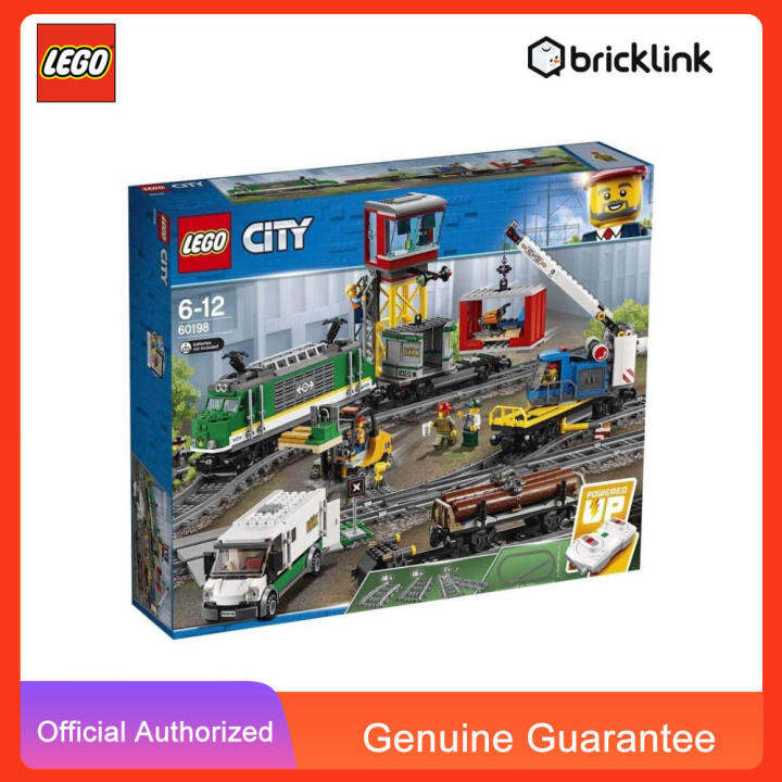 LEGO City 60198 Cargo Train Set Battery Powered Engine 6+ LEGO Building ...