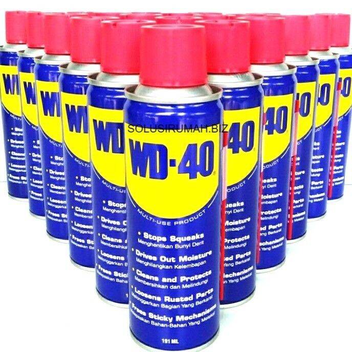 WD 40 WD-40 WD40 Original Made in USA isi 191ml 191 ML PELUMAS SPRAY ...