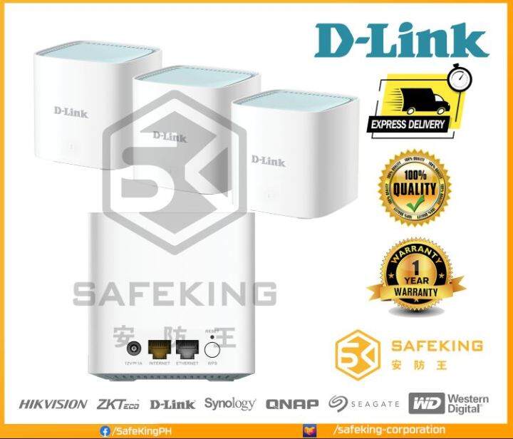 M15/ESG3 D-Link EAGLE PRO AI AX1500 Wi-Fi 6 MESH Router 3-Pack | Lazada PH