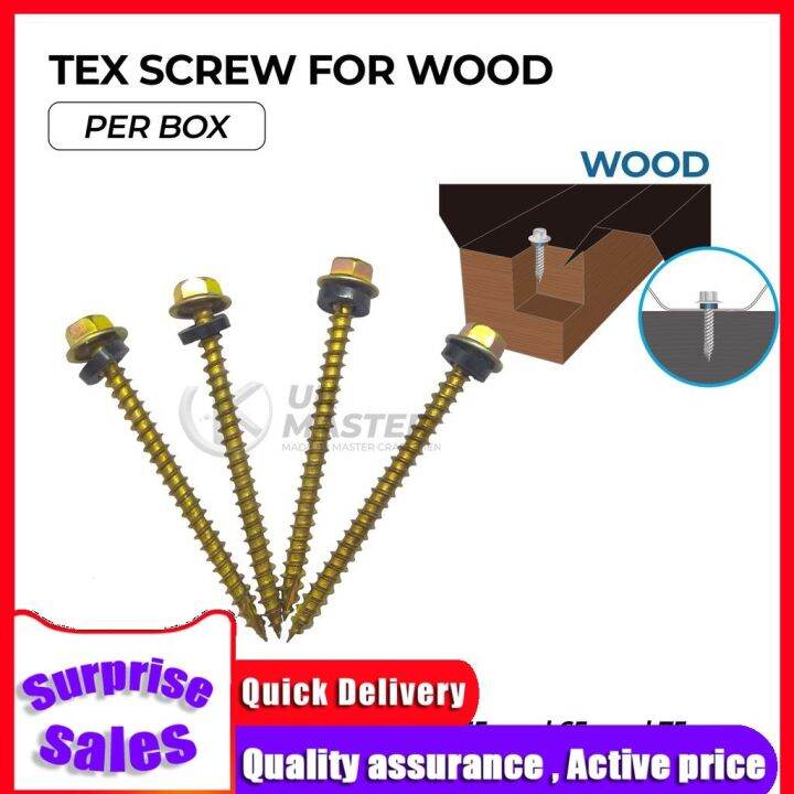 UK MASTER TEX SCREW WOOD (Per Box) | Lazada PH