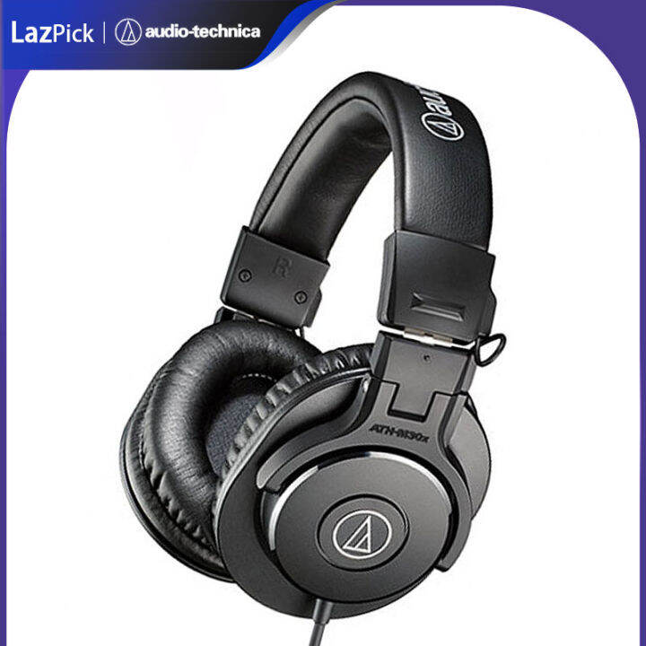 Audio Technica ATH-M30x Professional Monitor Headphones with 40 mm ...