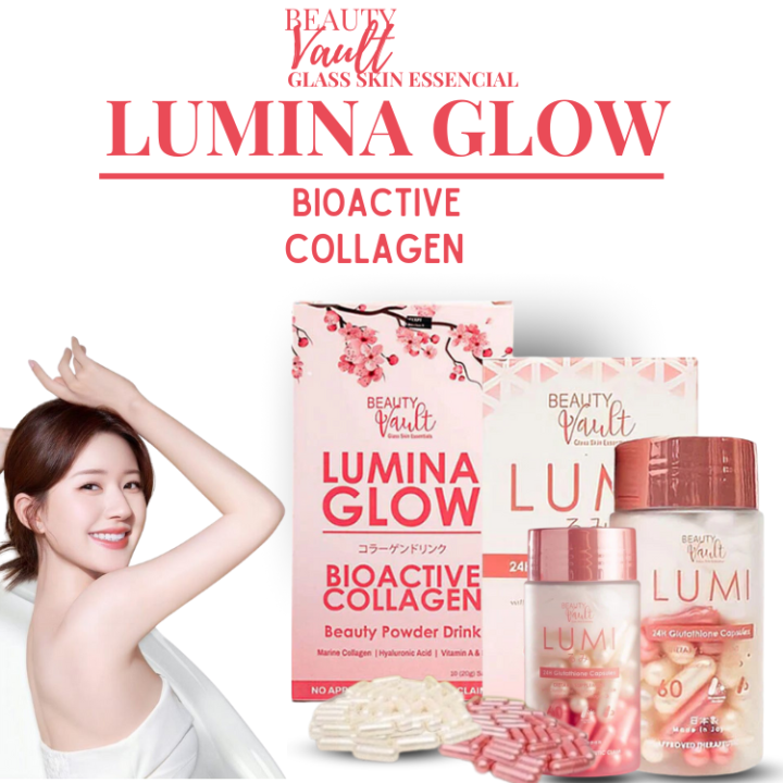 Lumi Glutathione Capsule Glutathione Collagen With Glutathione Sunblock ...