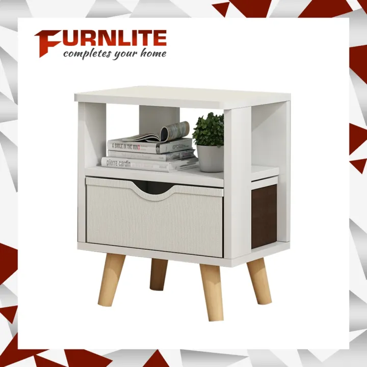 Furnlite 2 Drawer Beside Cabinet | Lazada PH
