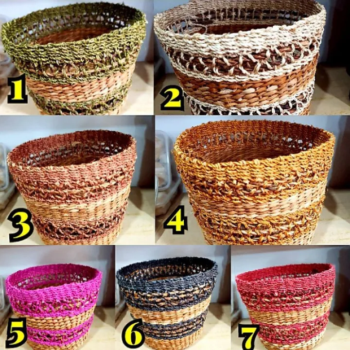 NATIVE PLANTERS 6X7 inches Medium (Made in Sorsogon) OP | Lazada PH