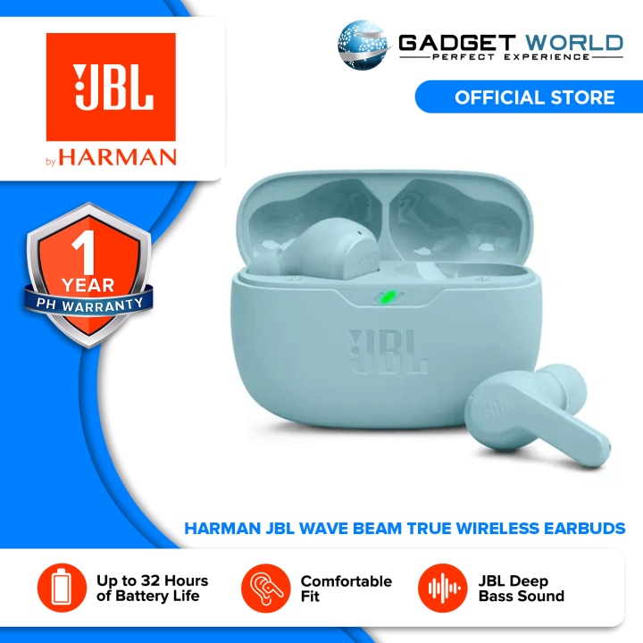Harman JBL Wave Beam True Wireless Earbuds | Lazada PH