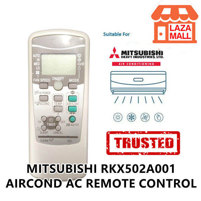MITSUBISHI HEAVY DUTY 】 AIRCOND AC REMOTE CONTROL HEAVY INDUSTRIES ...