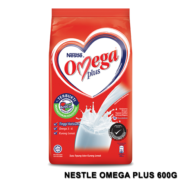 Nestle OMEGA Plus Milk Powder 600g | Lazada