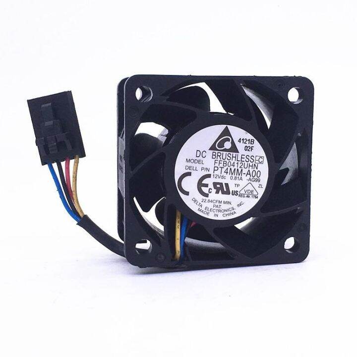 New Delta 4028 FFB0412UHN 12V 0.81A R210 server fan pt4mm-A00 | Lazada