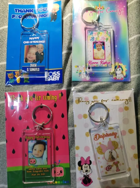 Personalized Keychain Giveaway Free Layout 10 pcs | Lazada PH