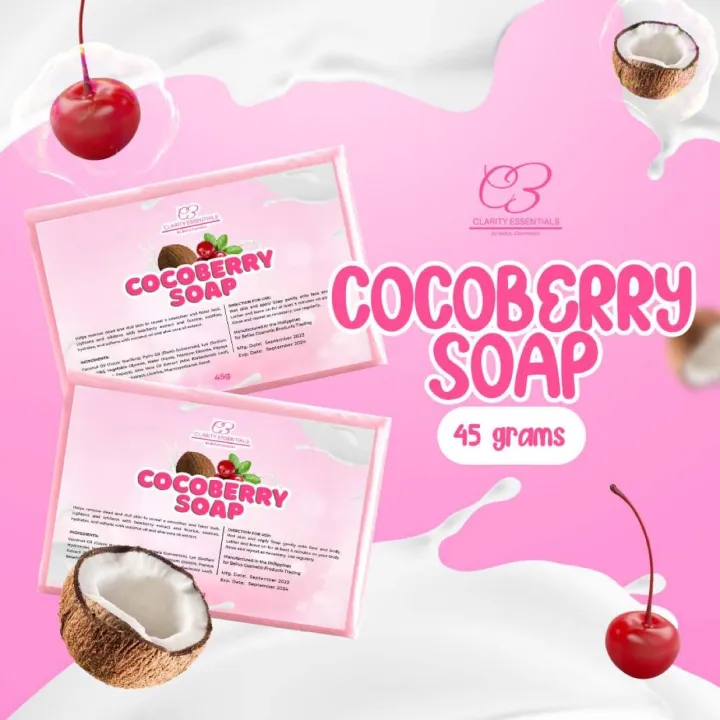 Coco Berry Soap 45g Clarity Essentials | Lazada PH
