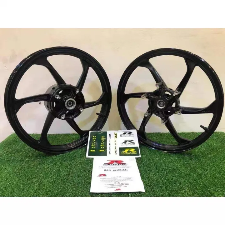 RAPIDO RS150 SPORT RIM 6LEG/ENKEI/608 FOR RS150R PNP(DEPAN 6 LUBANG ...