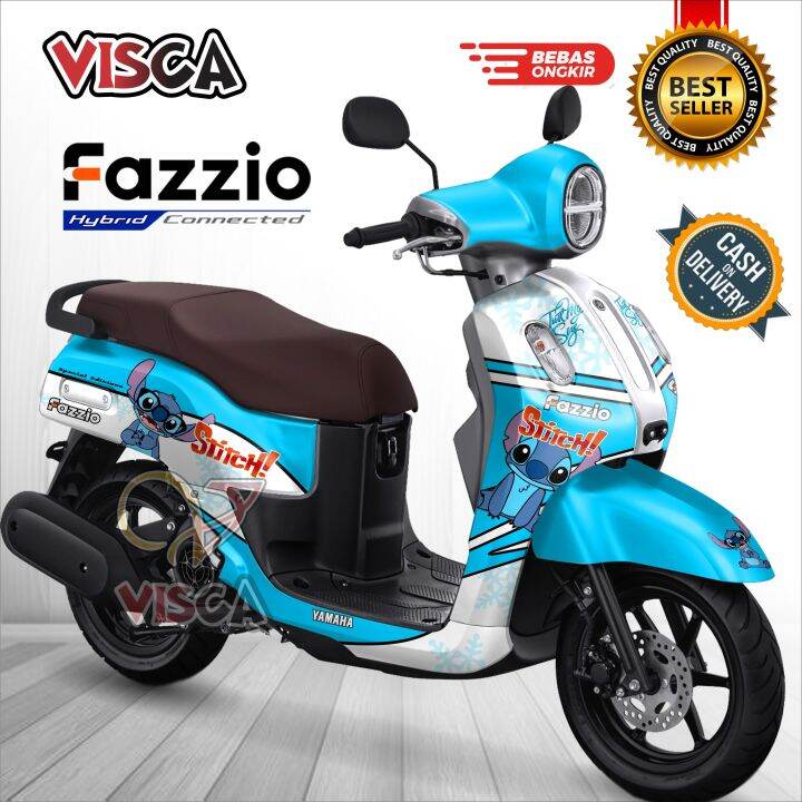 Decal Yamaha Fazzio Full Body Stiker Fazzio Variasi Full Body Striping ...