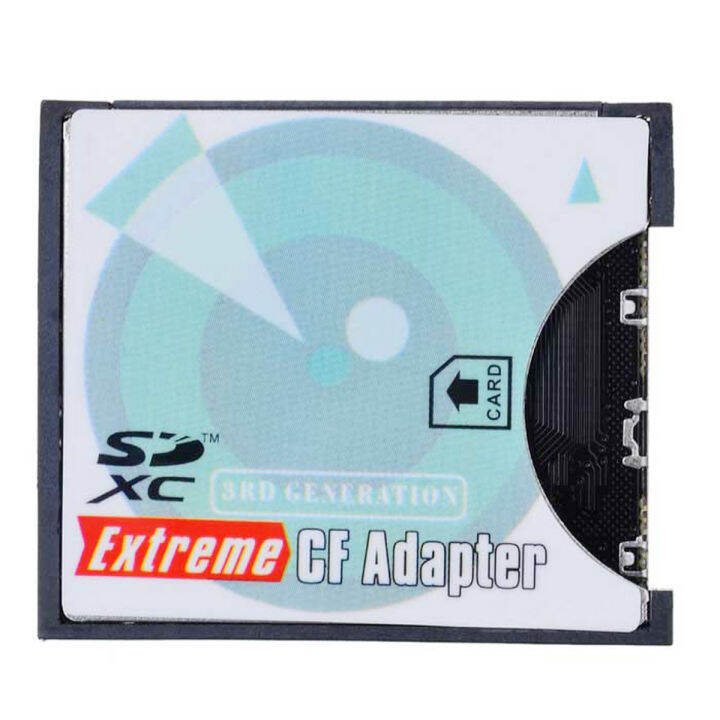Camera SD SDHC SDXC to High-Speed Extreme Compact Flash CF Type I Memory Card Adapter | Lazada.co.th
