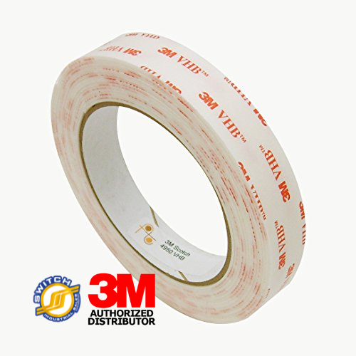 3M SCOTCH 4950 Double Sided Tape VHB 1/2" x 5M | Lazada PH