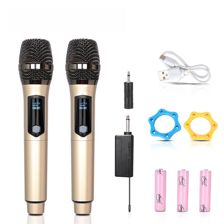 Universal wireless microphone, U-segment singing, karaoke, artifact TV ...