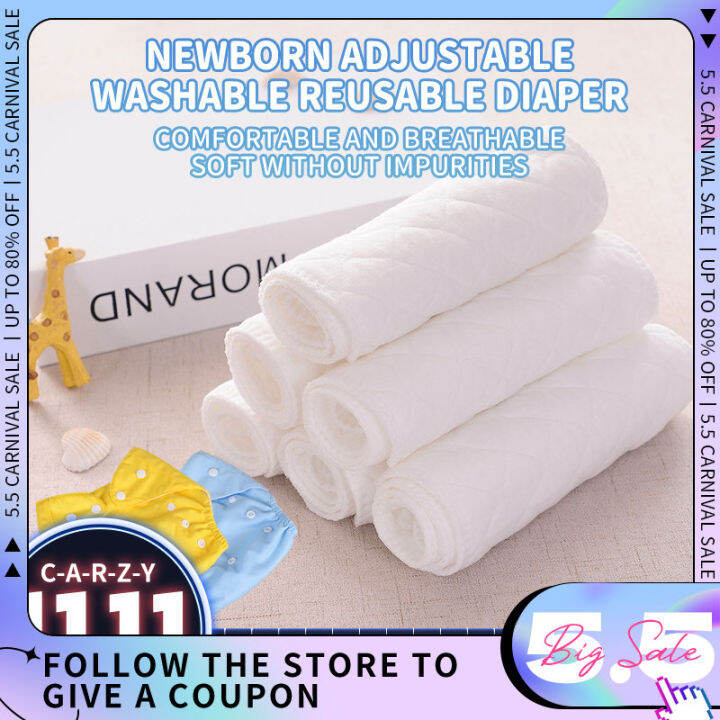 Baby Diaper Pad Reuse Diaper Pads Cloth Diaper Absorbent Pad 32*12 ...