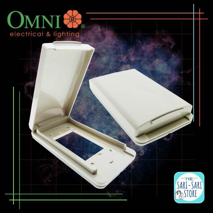 OMNI Weatherproof Cover 1-3 Gang (flat) WPP 602 | Lazada PH
