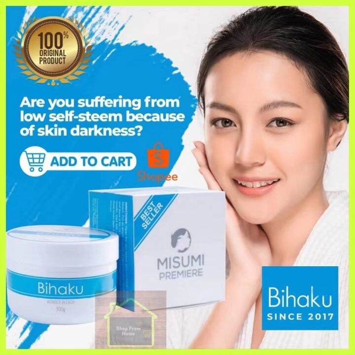 [Original] Bihaku Wonder Bleach 300g for a smoother and whitener skin ...