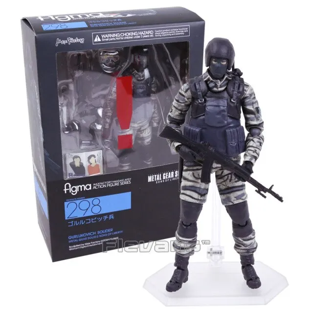 Figma 298 Metal Gear Solid 2 Sons of Liberty Gurlukovich Figma 243 ...