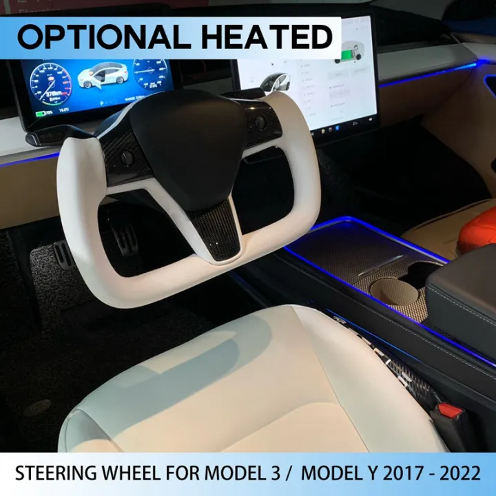Yoke Racing Custom Styling Steering Wheel for Tesla Model 3 Model Y ...