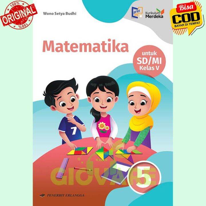 BUKU MATEMATIKA KELAS 5 ERLANGGA KURIKULUM MERDEKA | MATEMATIKA SD/MI KLS.5/KM | Lazada Indonesia