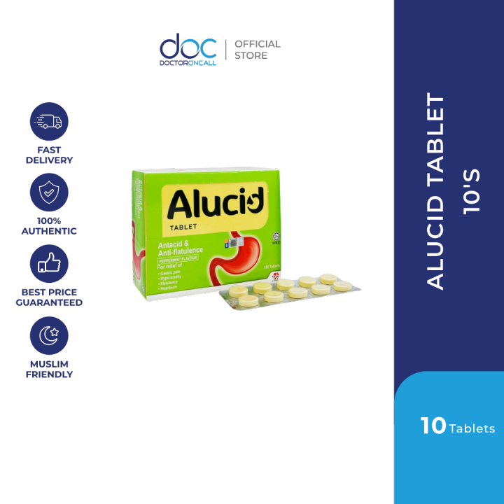 Alucid Tablet 10s (strip) | Lazada