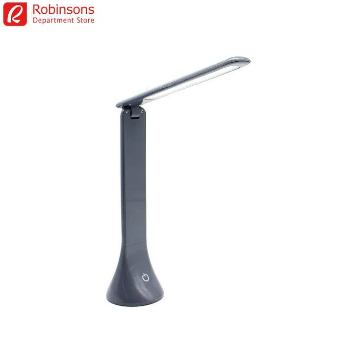 At Home Bai Led Desk Lamp 7.5 x 7.5 x 41cm (White or Dark Grey) | Lazada PH