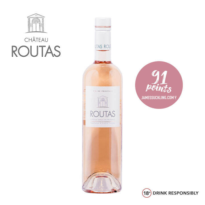 Chateau Routas Rosé Coteaux Varois En Provence IGP - Rose Wine ...