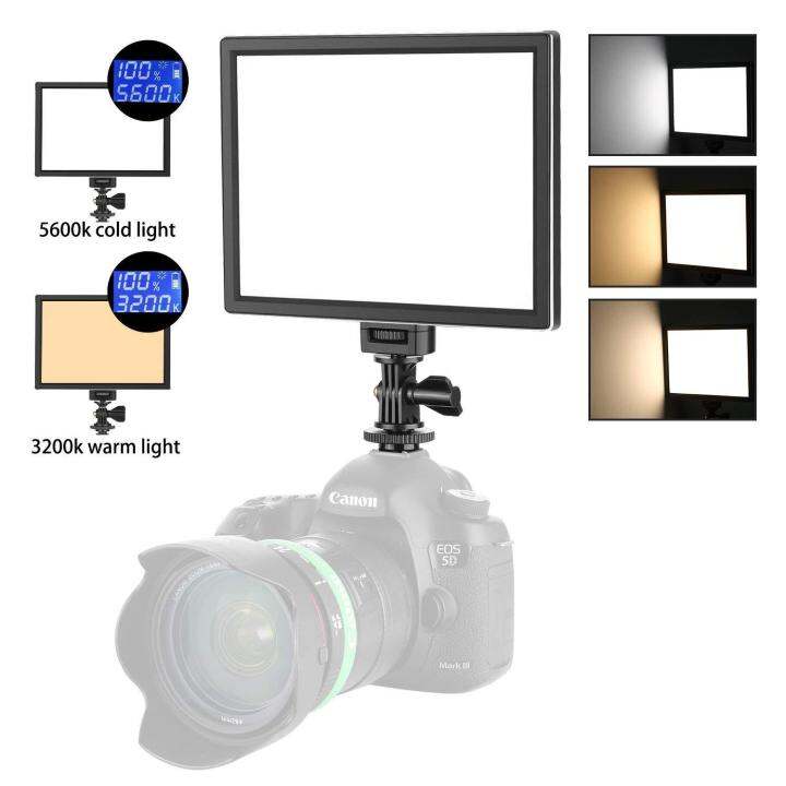 Neewer Camera LED Video Light - SMD LED Light Panel for Softer Lighting ...