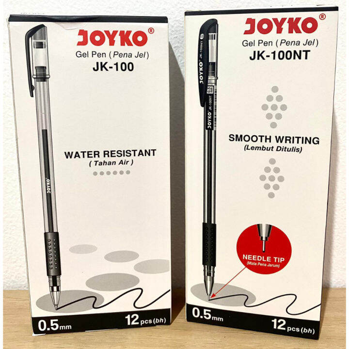 PULPEN GEL JOYKO JK-100 & JK-100NT - 1 Pack (12 pulpen) | Lazada Indonesia