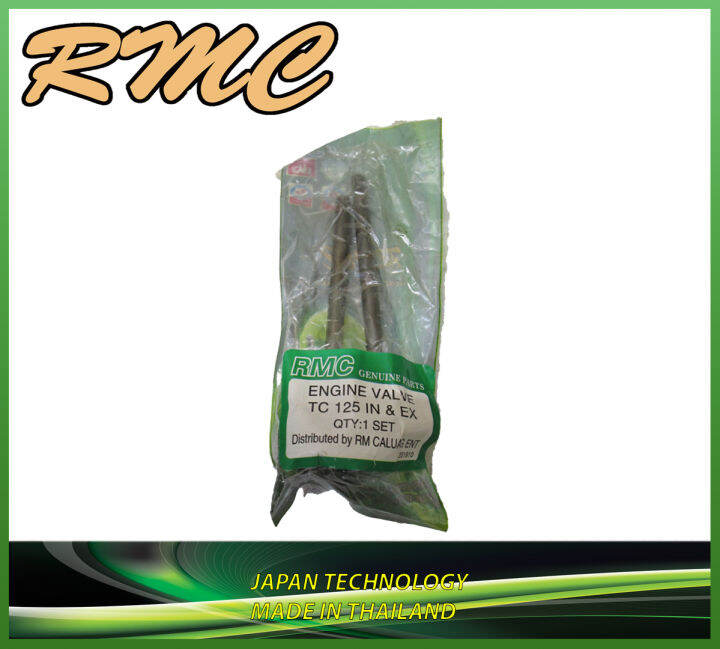 RMC ENGINE VALVE FOR TC125, ALPHA. TMX155. TMX-CP | Lazada PH
