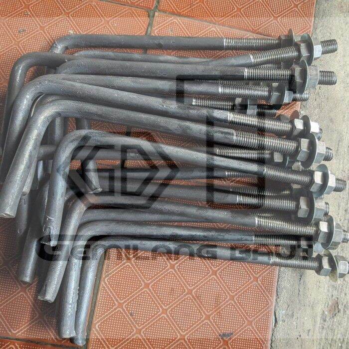 Gratis Ongkir Baut Angkur L M16 /Angkur Besi Beton 5/8"X 70 CM (ST 37 ...
