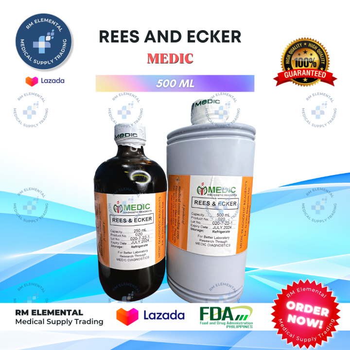 Medic Rees and Ecker 250 and 500ml | Lazada PH