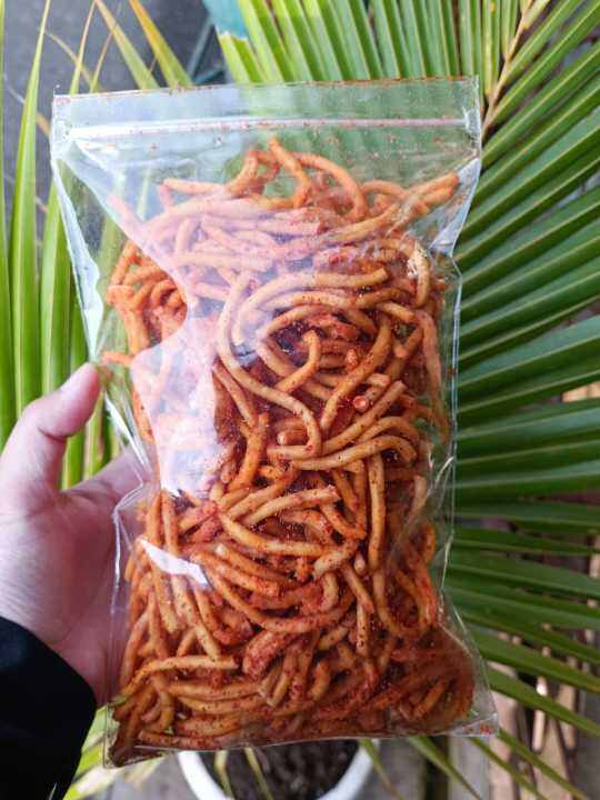 Mie Stik Pedas / Mie Stik Asin / Stik Mie / Mie Stick Asli / Snack ...