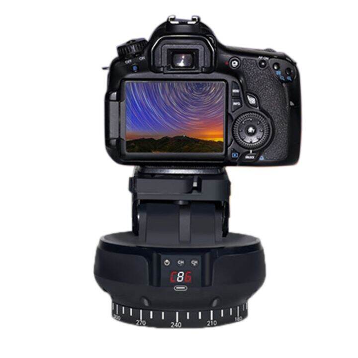 YT-1200 Auto Motorized Head 360 Timed Panoramic Stabilizer Remote ...