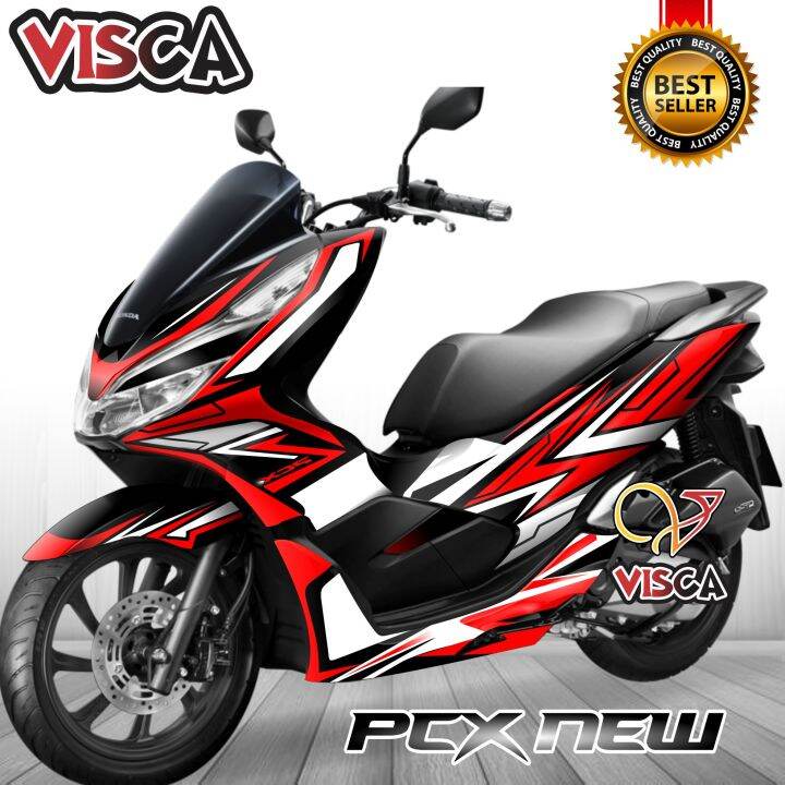Decal Pcx 150 Full Body Stiker Pcx 150 Terbaru 2022 Dekal Pcx Full Body ...