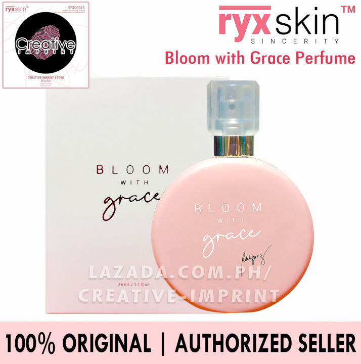 Ryx Bloom with Grace Perfume 35ml Spray (Authentic, Authorized RyxSkin ...
