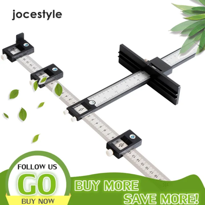 Hole Punch Jig Tool Center Drill Bit Guide Locator Wood Drilling Tool ...