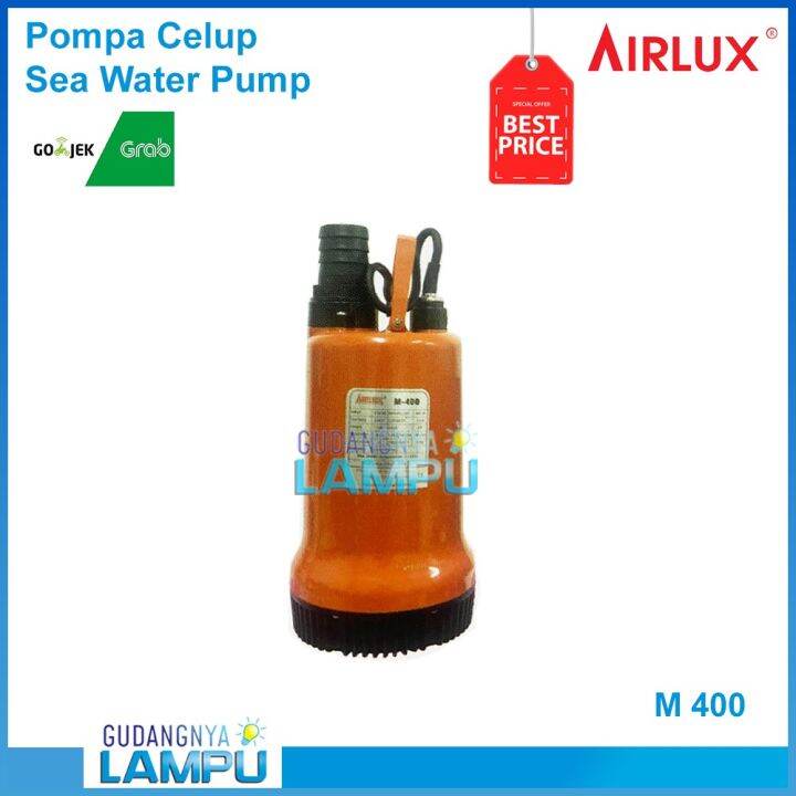 Pompa Celup Plastik / Sea Water Pump Airlux M400 | Lazada Indonesia