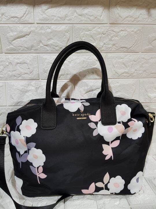 Guaranteed Authentic Kate Spade Lyla Floral Print Classic Nylon ...