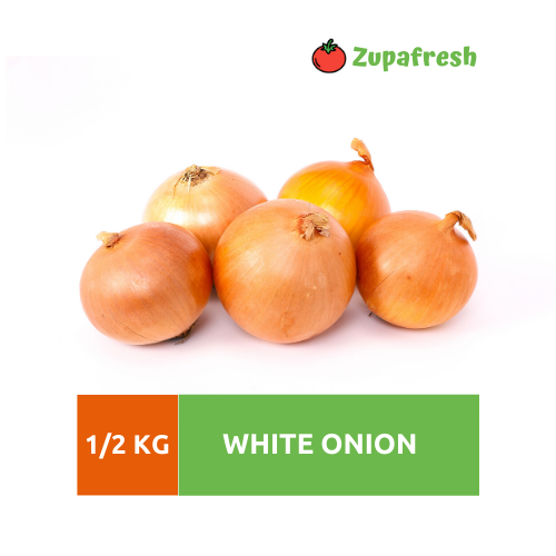 ONION WHITE / SIBUYAS NA PUTI (1/2 KG) Zupafresh Vegetables | Lazada PH