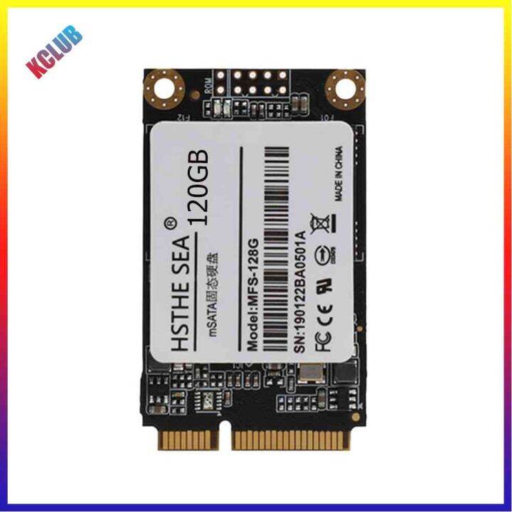 Mini MSATA SSD 120G/128G/240G/256G ฮาร์ดไดรฟ์โซลิดสเตทภายในสำหรับ PC ...