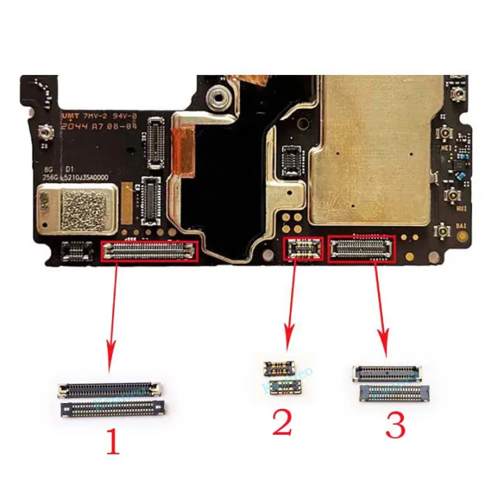 LCD Display Screen FPC Connector For Xiaomi Mi 10T Pro 5G USB Charger ...